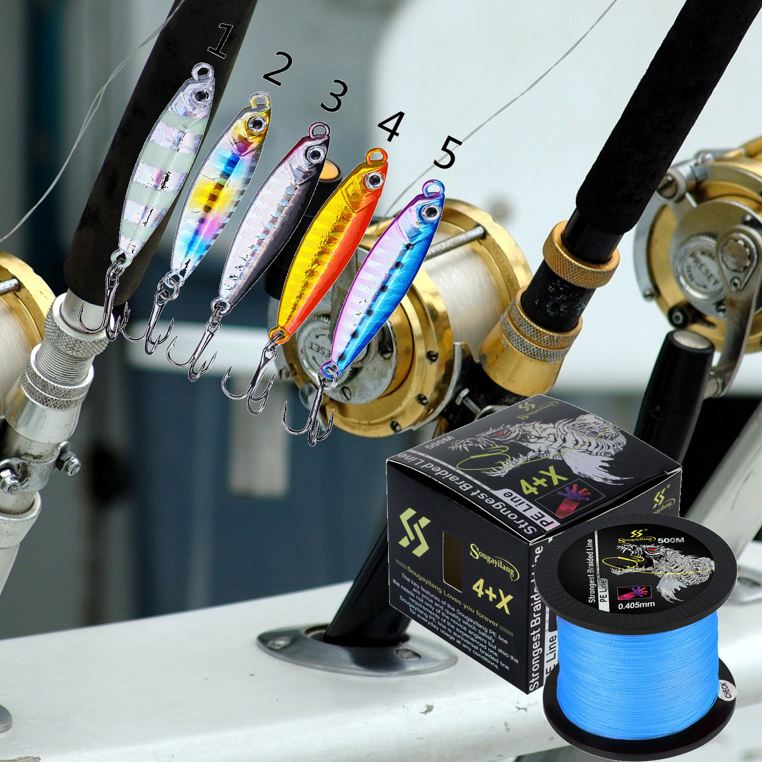Large hard bait and PE fishing line combination – Fishing Tackle Store